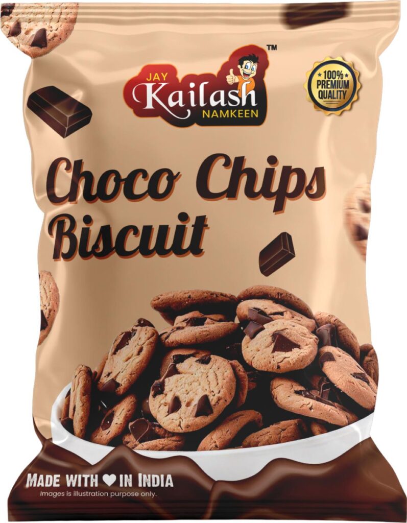 Choco Cips Biscuits - Jay Kailash Namkeen